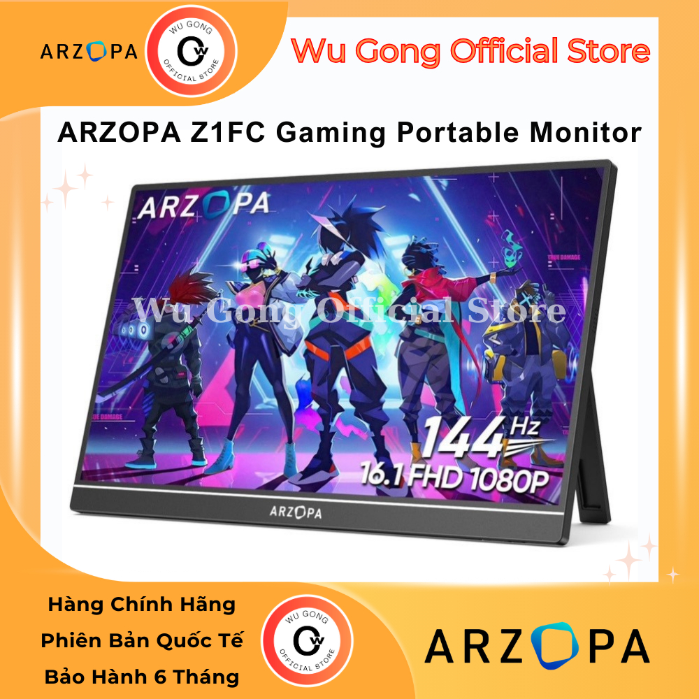 ARZOPA 144 Hz - Màn Hình Di Động Arzopa 16.1 Inch Tấm Nền IPS Full HD ...
