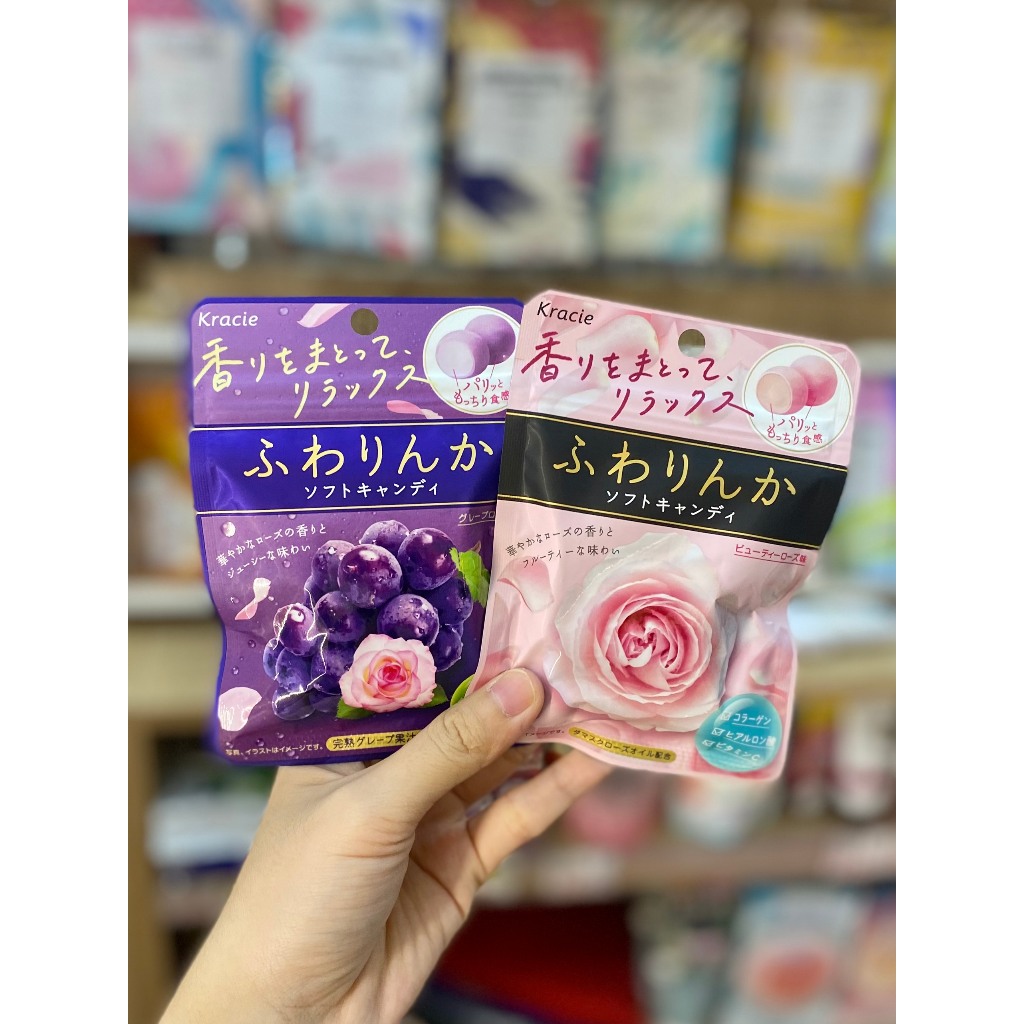 Kẹo hoa hồng thơm cơ thể Kracie 27g | Shopee Việt Nam