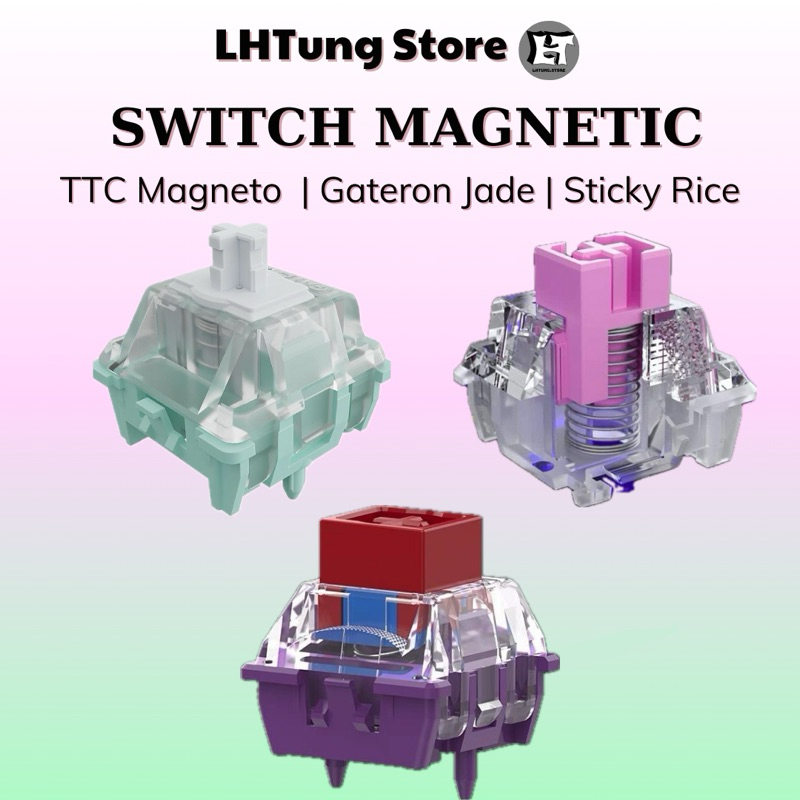 [SẴN] Công tắc từ tính bàn phím HE switch Magnetic | TTC KOM | Gateron ...