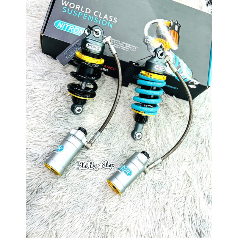 phuộc nitron ex135 ex150 ex155 winner winnerX sonic raider satria có bình dầu chính hãng đông ...