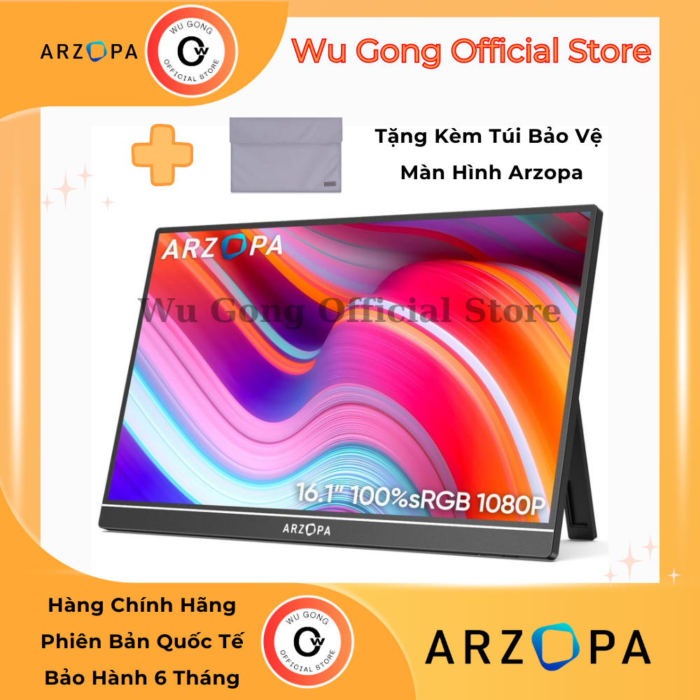 Arzopa Portable Monitor - Màn Hình Di Động ARZOPA tấm nền IPS 2.5K ...