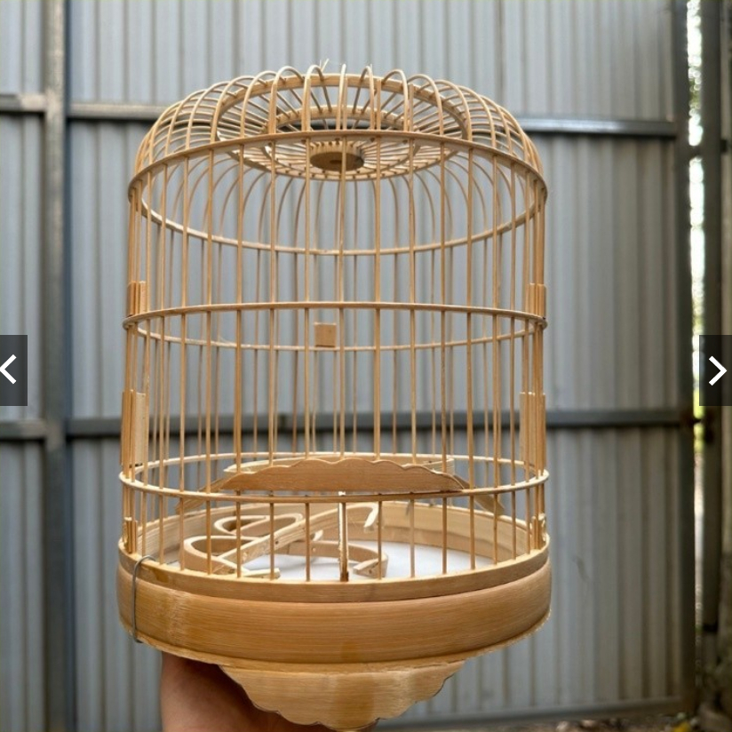 LỒNG KHUYÊN LÙN TRÚC XỬ LÝ CAO 28cm Ricky bird shop | Shopee Việt Nam