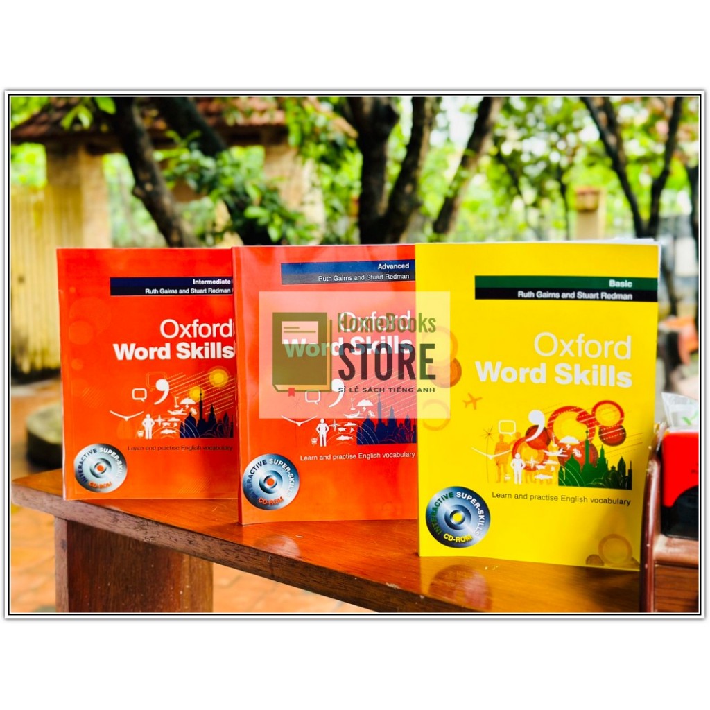 Oxford Word Skills: Basic, Advance, Intermediate ( trọn bộ 3c ...