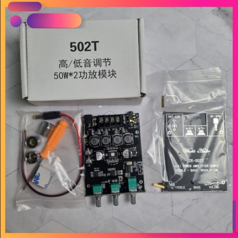 ZK-502T và 502MT(chính hãng có app chỉnh EQ) mạch khuếch đại âm thanh 2 ...