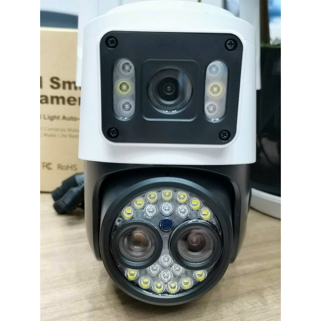 Camera Ngoài Trời YOOSEE 3 MẮT ZOOM 16X | Model 2024 | 4K sắc nét, báo ...