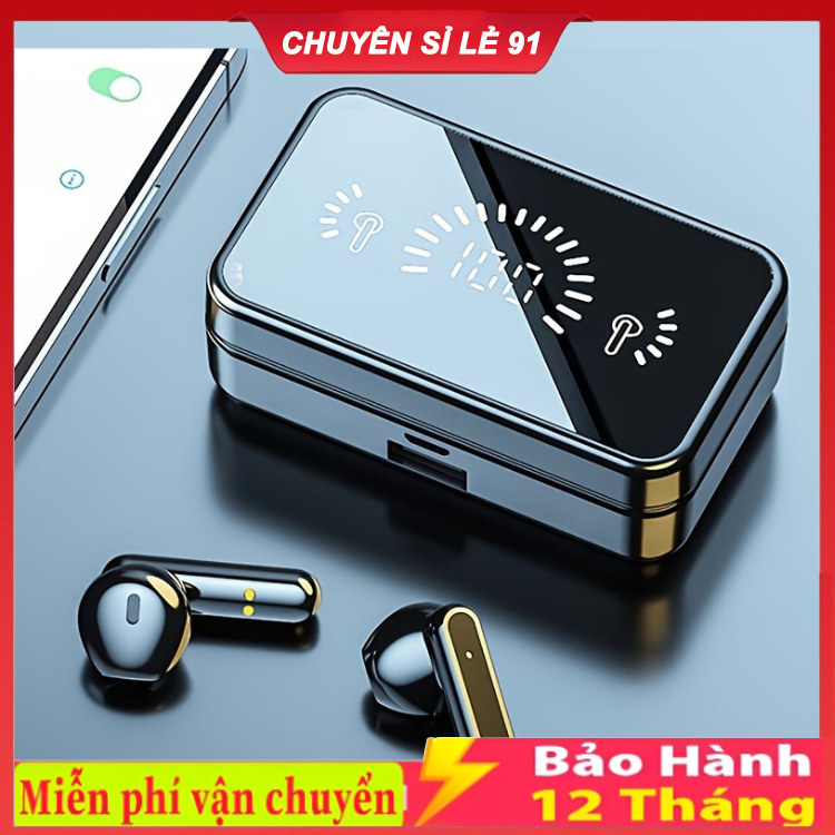 Tai Nghe Bluetooth S20 Nhét Tai Pin Trâu 2200mah, Có Micro Chống Thấm ...