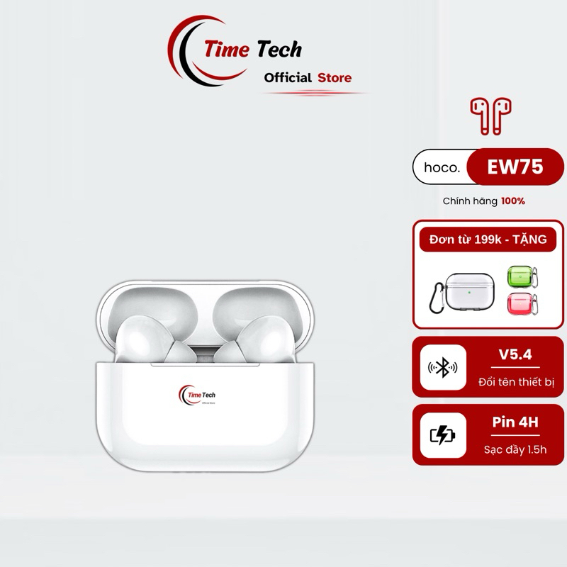 Tai nghe bluetooth không dây HOCO EW75 - V5.4 cổng sạc Type-C chính ...