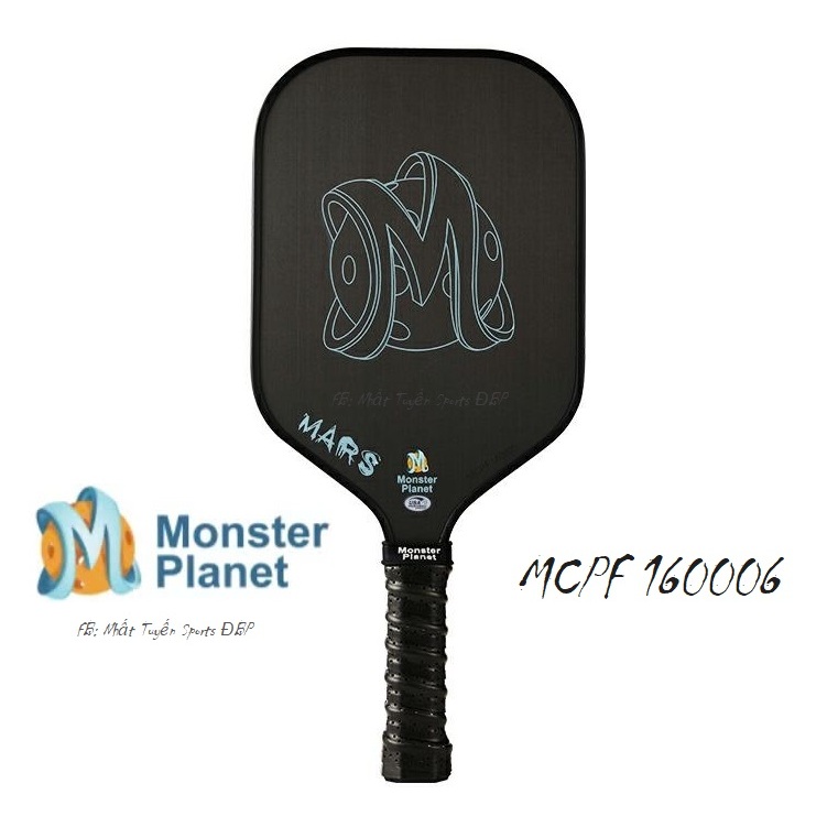 Vợt Pickleball Monster Planet Mars MCPF160006 (Chính hãng) | Shopee ...