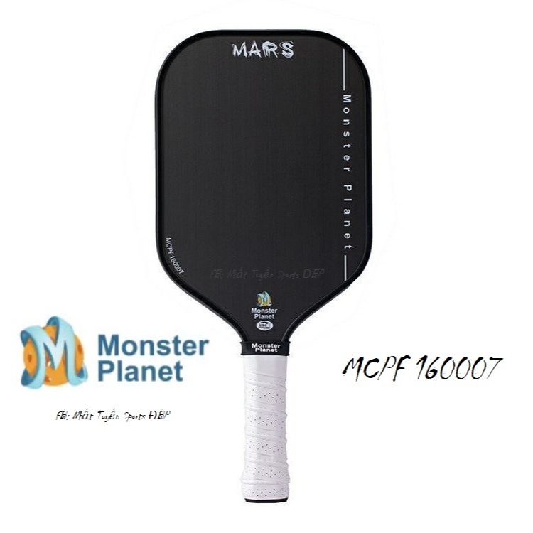 Vợt Pickleball Monster Planet Mars MCPF160007 (Chính hãng) | Shopee ...