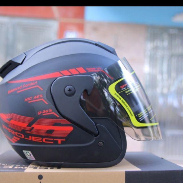 Mũ Bảo Hiểm 3/4 BOPA tem 46 đủ màu sắc Helmet chính hãng | Shopee Việt Nam