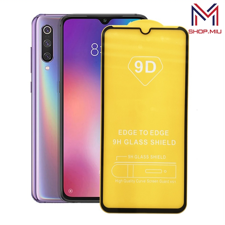 Kính cường lực 9D Xiaomi Mi 9 , Mi 9 lite , CC9 , CC9e , Mi A3 full màn tặng giấy lau kính ...