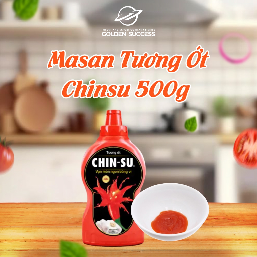 (Thùng 12 Chai) Tương Ớt Chinsu 500g | Shopee Việt Nam