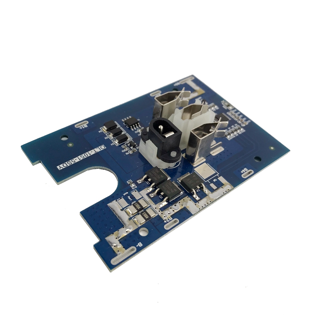 Mạch sạc và bảo vệ pin 18v - 21v 5S 3P 60A (Boss)_màu xanh dương hoặc ...