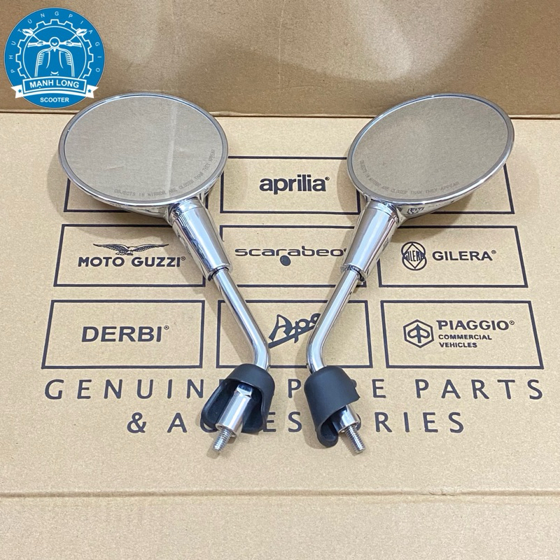 Gương, Kính chiếu hậu vespa primavera 3v, iget abs mạ chrome cao cấp ...