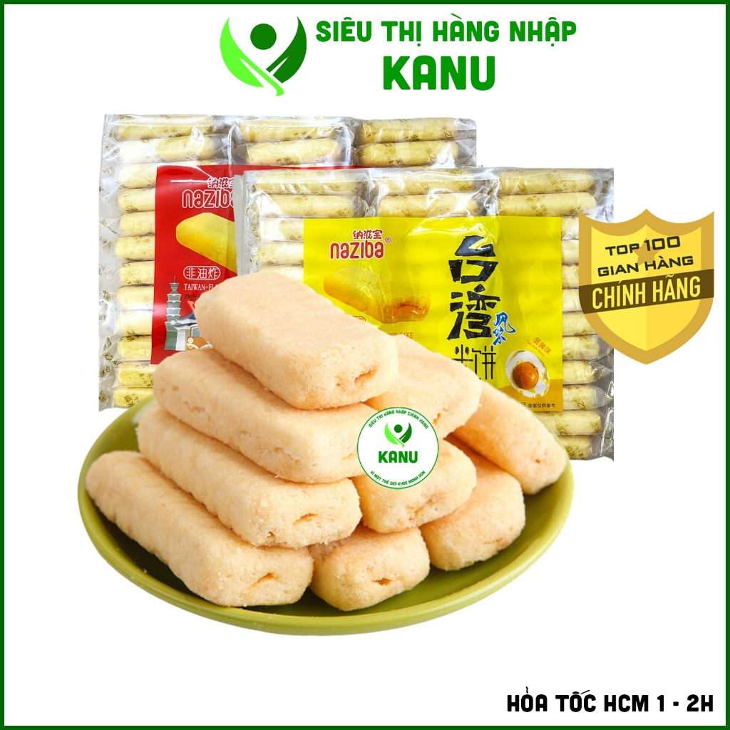 Bánh gạo ngũ cốc vị trứng muối phô mai Naziba Đài Loan 320g | Shopee Việt Nam