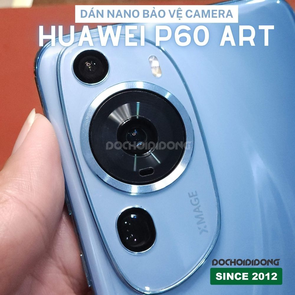 Miếng dán bảo vệ camera Huawei P60 Art tăng cường lực chống vỡ nguyên ...