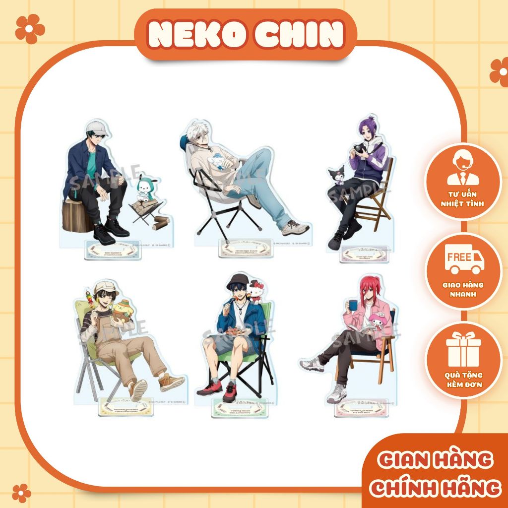 [TẶNG KÈM SLEEVES] Standee Bluelock Ver Sanrio Vol 2 | Shopee Việt Nam
