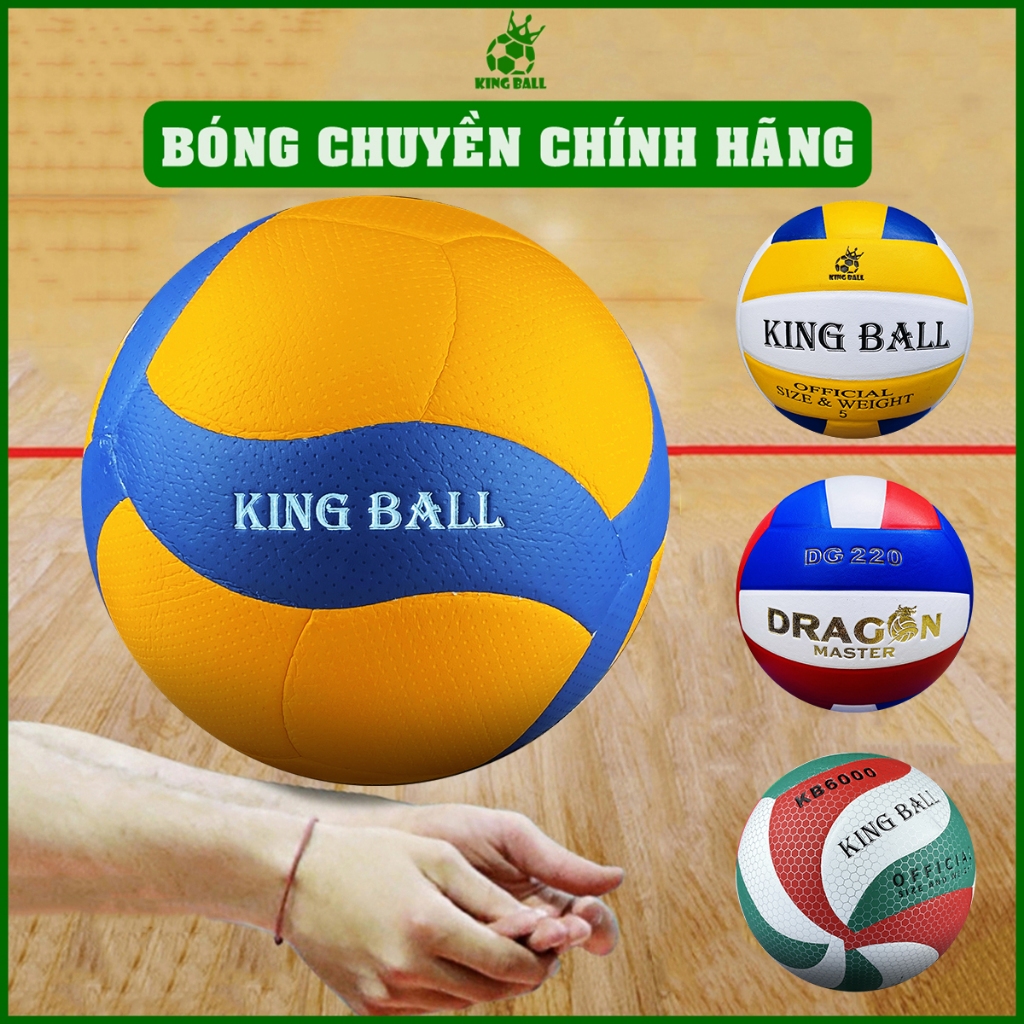 Quả Bóng Chuyền Da Động Lực Thăng Long Banh Bóng Chuyền Chính Hãng King ...