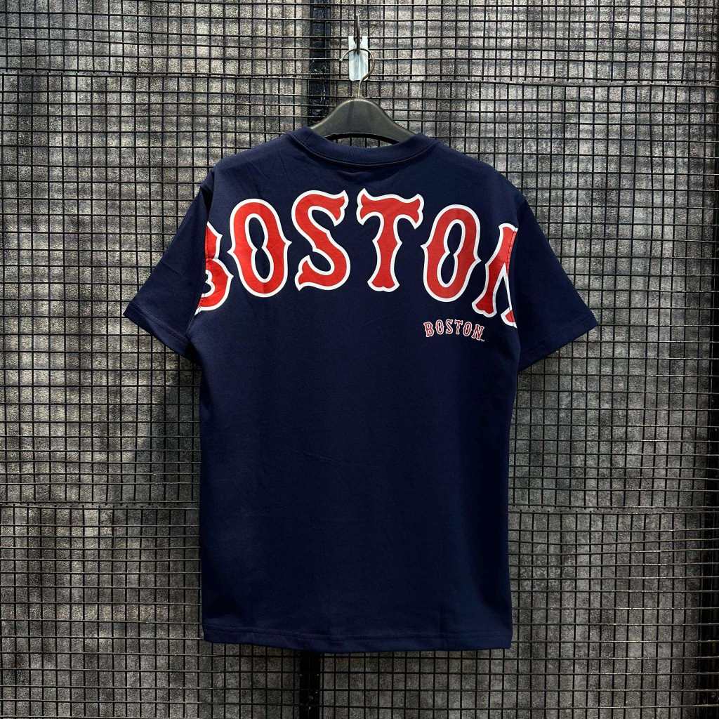 Áo Thun Ne.w E.ra BOS.TON RED SOX XANH NAVY BIGLOGO SAU LƯNG Shop Xám ...