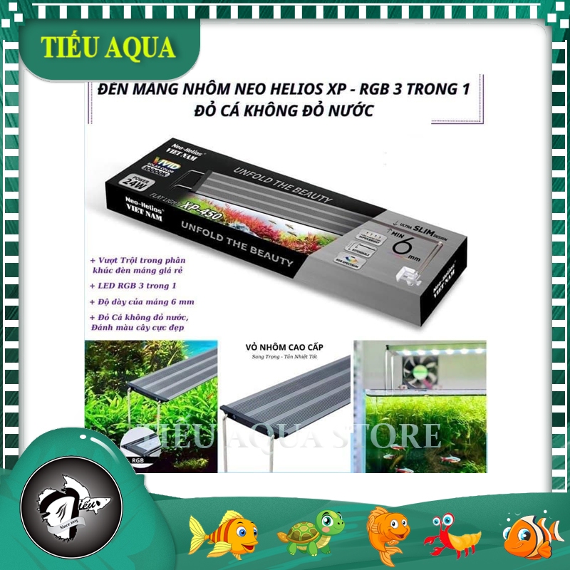Đèn Bể Cá Neo-Helios Flat Light Solar XP-300 XP-450 XP-600 XP-800 XP ...