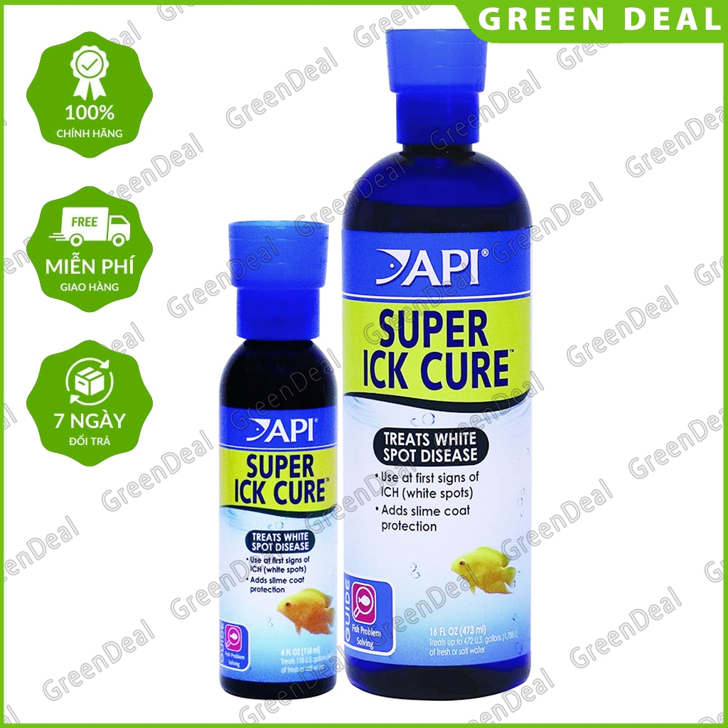 API - Super Ick Cure | Xử lý nấm ký sinh trùng cho cá cảnh trong hồ ...