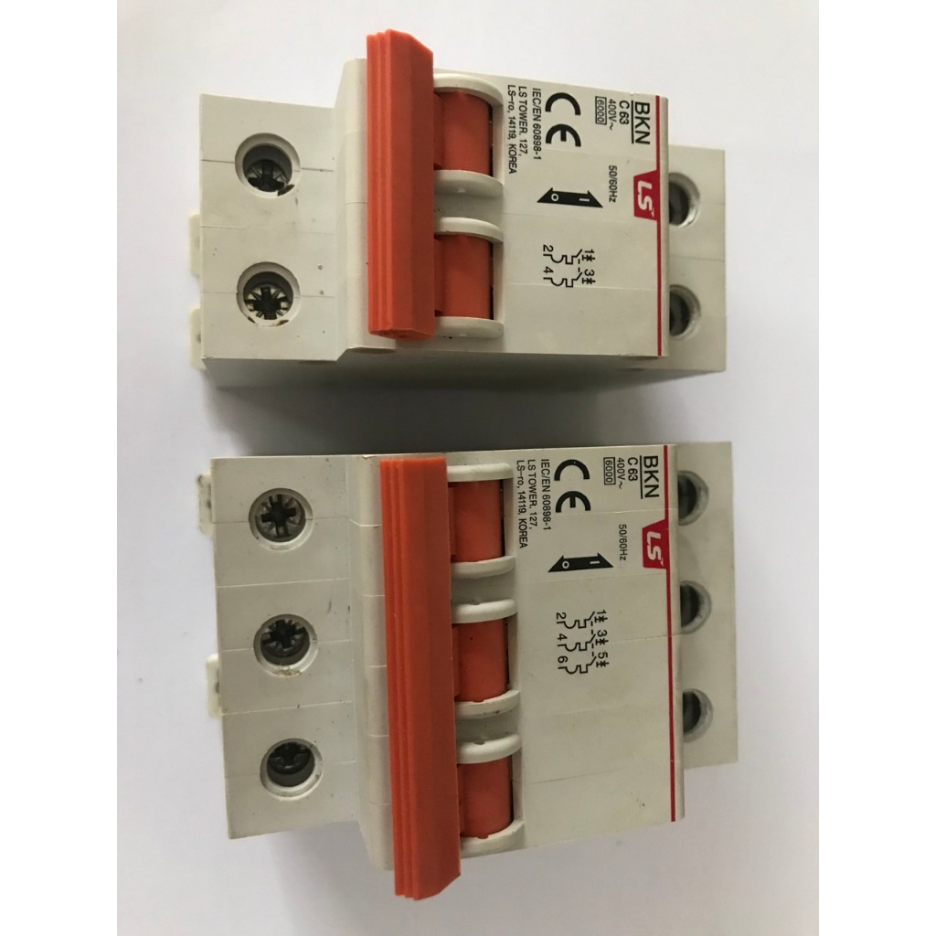 MCB LS BKN 63A 3P 6kA / CB LS 3P 63A Hàng chính hãng LS | Shopee Việt Nam