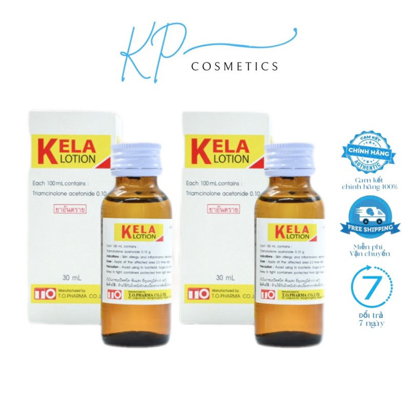 [Nội Địa Thái Lan] Kela Lotion Dùng Cho Da Viêm Lỗ Chân Lông Giúp Da ...