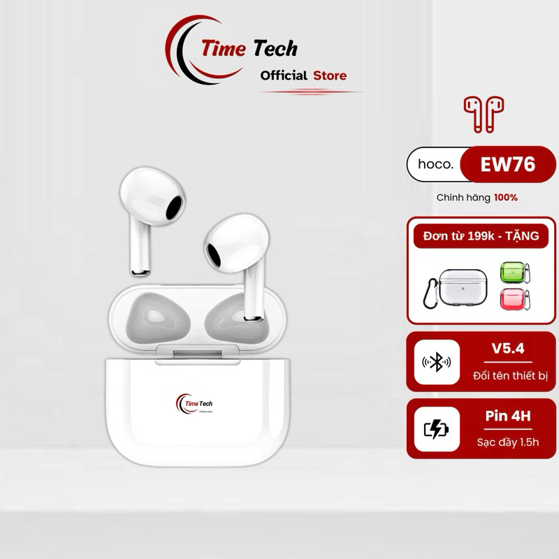 Tai nghe bluetooth không dây HOCO EW76 - V5.4 cổng sạc Type-C chính ...