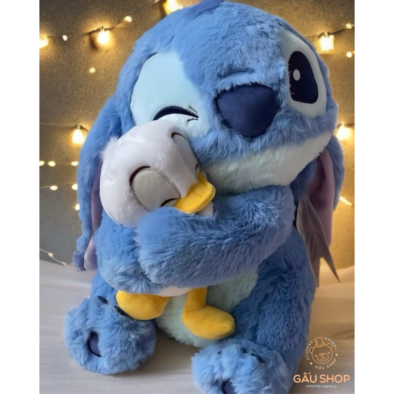 Gấu bông ️ Stitch ôm vịt ️ Stitch xanh stitch hồng stitch tím hàng nhập ...
