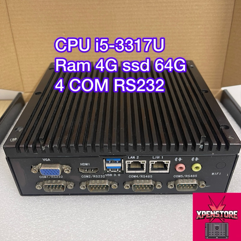 Máy tính công nghiệp i5-3317U/ram 4G/ssd 64G/4COM/2LAN | Shopee Việt Nam