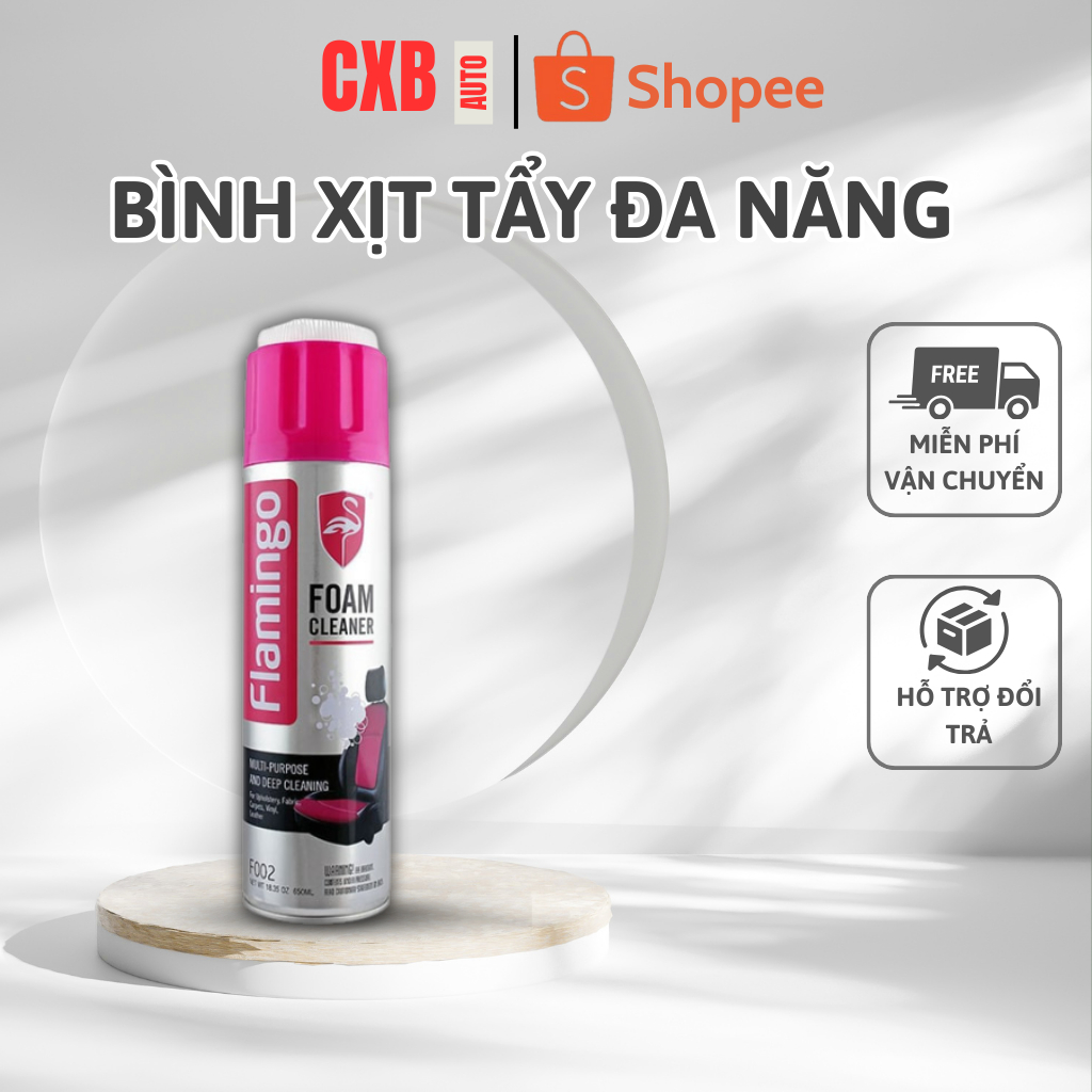 Bình Xịt Tẩy Đa Năng Dạng Bọt Flamingo F002 650ml - Vệ Sinh Nội Thất ...