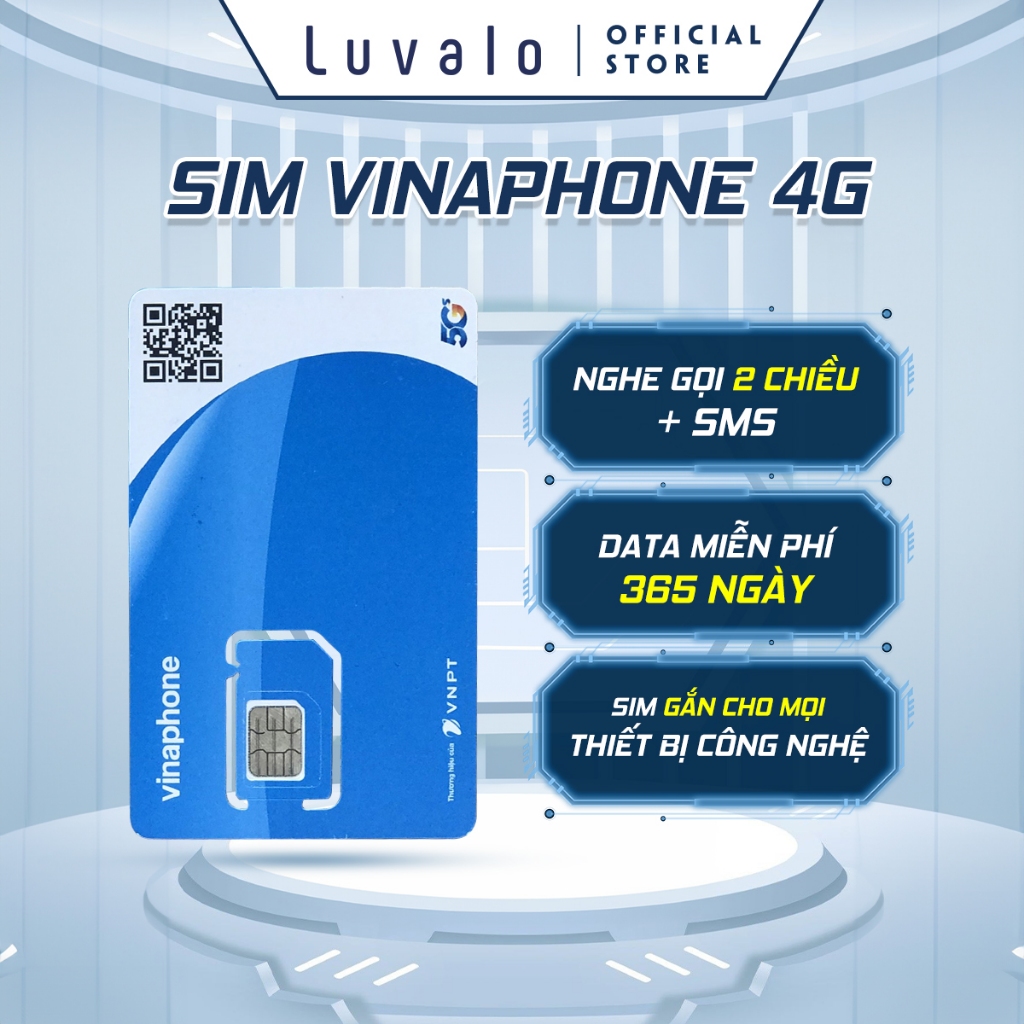 Sim Vinaphone 4g định vị đồng hồ trẻ em máy pos gps xe máy ô tô camera ...