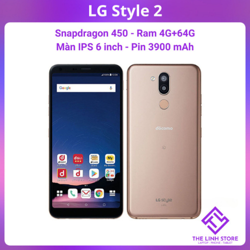 Điện thoại LG Style 2 L-01L màn 6 inch - Snap 450 ram 4G 64G | Shopee ...