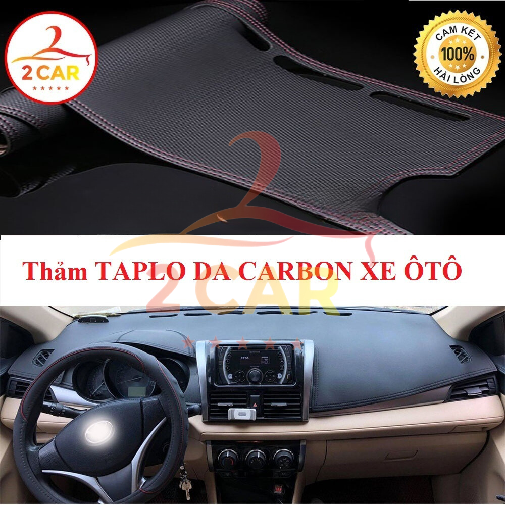 THẢM TAPLO DA CARBON xe hơi, xe ô tô, đủ các hãng xe, Hàng dày dặn 3 ...