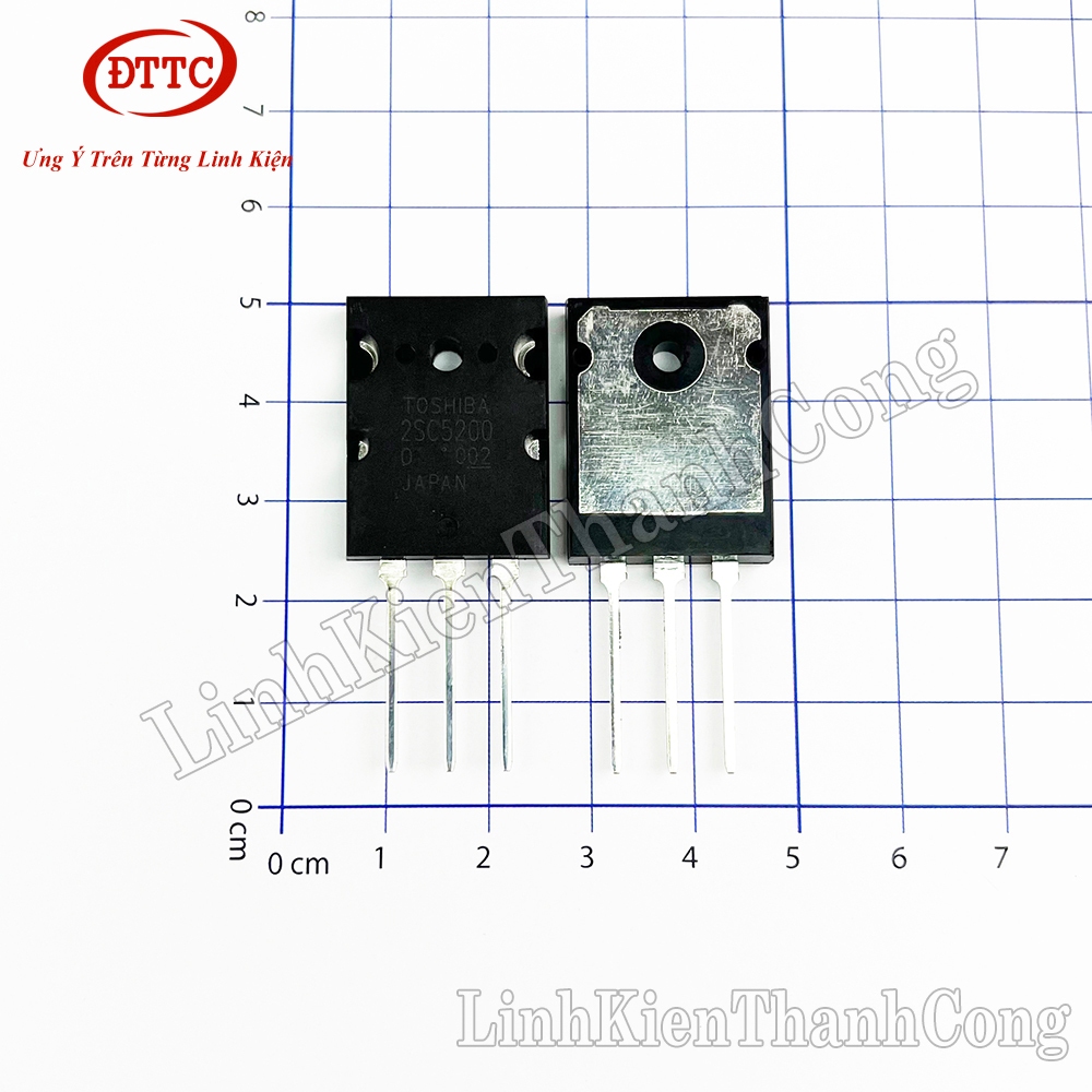 Sò TOSHIBA 2SC5200 C5200 Transistor NPN Mới Chính Hãng | Shopee Việt Nam