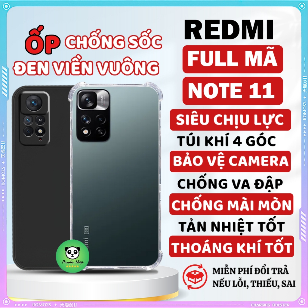 Ốp Redmi Note 11 4G / 11S, 11 Pro, Note 11 5G, 11 Pro China Bảo Vệ Cam ...