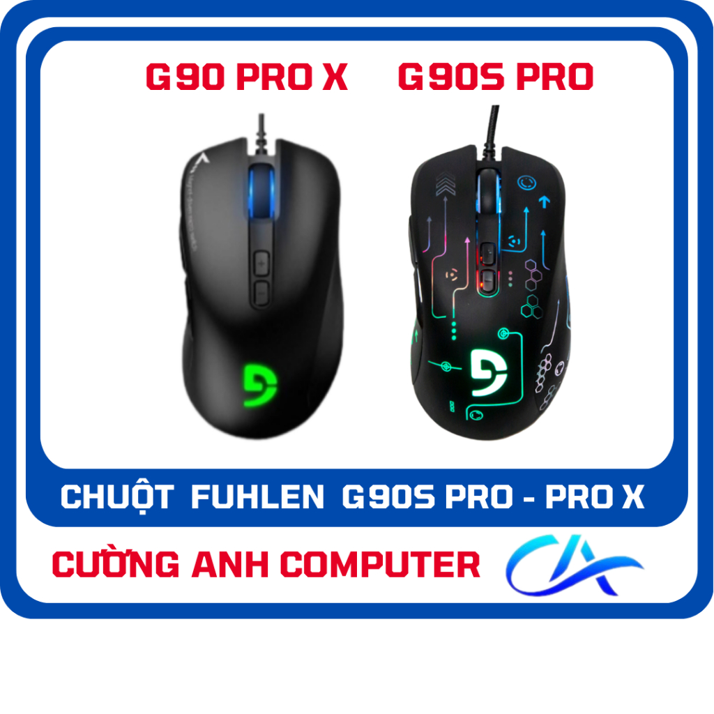Chuột máy tính Fuhlen G90S Pro / G90 Pro X. Hàng chính hãng NINZA ...