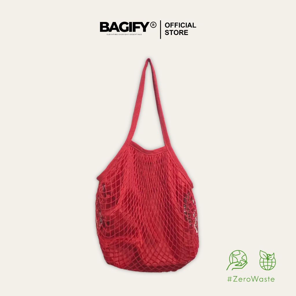 Exclusive Edition - BAGIFY® 2025 Túi Lưới Cotton Đi Biển Túi Đa Năng ...