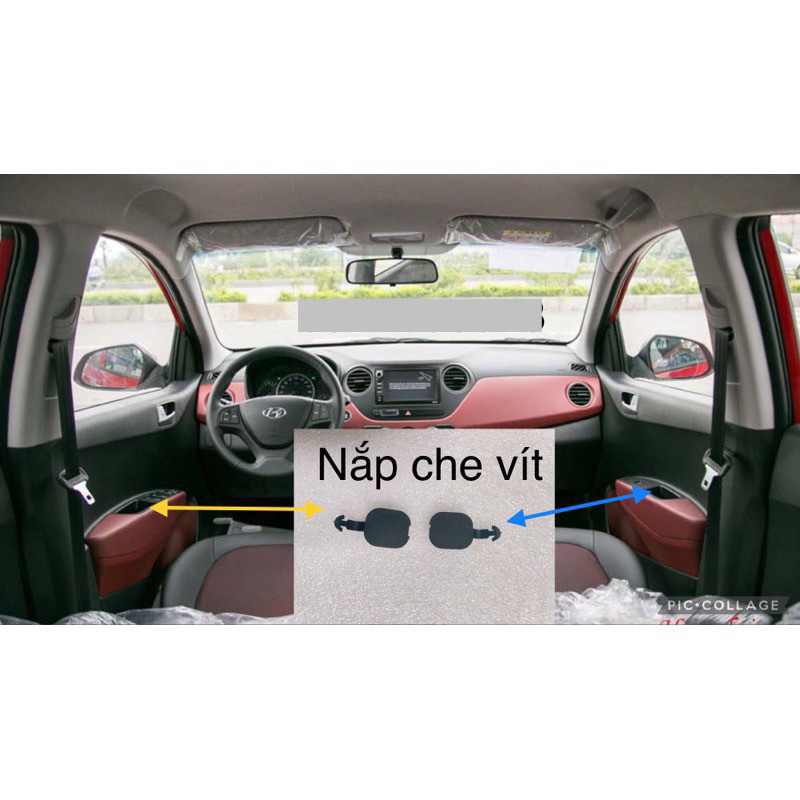 BỘ 4 NẮP CHE VÍT TAY KÉO CỬA HYUNDAI I10 và nhiều xe khác 82770-B4010YB ...