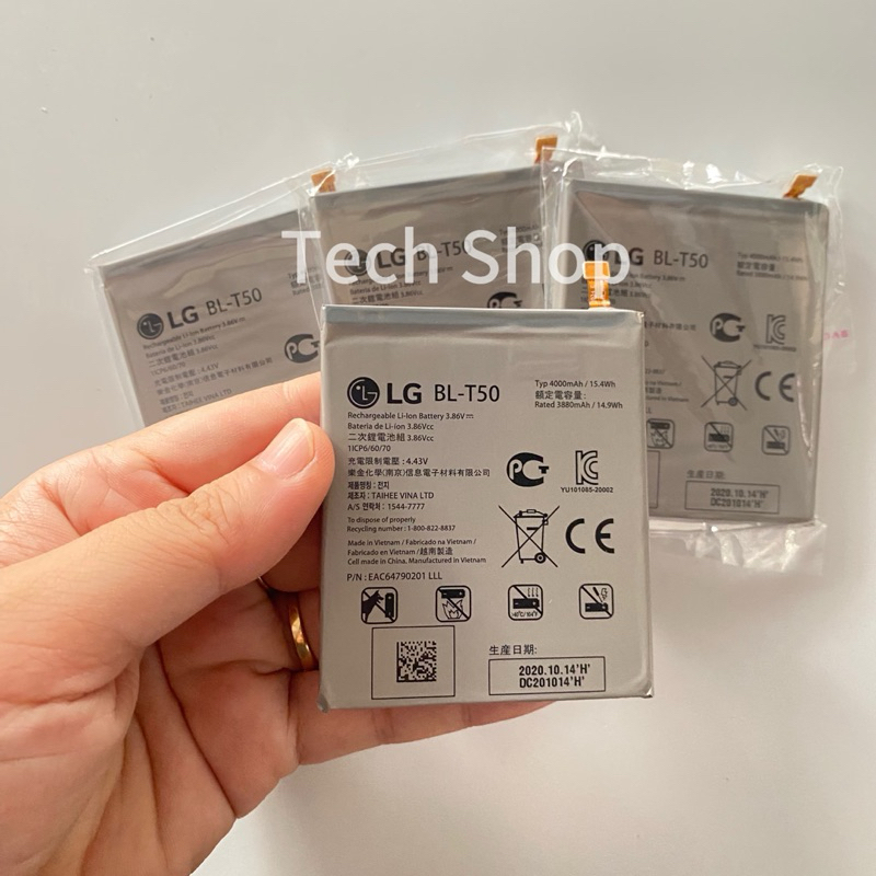 Pin LG Velvet Chính Hãng Velvet 5G UW BL-T50 GIÁ SỈ xịn bảo hành 6 tháng đổi mới G900, G900UWM ...