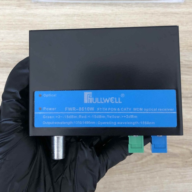 1 Bộ thu tín hiệu quang trong nhà 2 ngõ RF, FWR-8610W, vỏ hợp kim nhôm ...