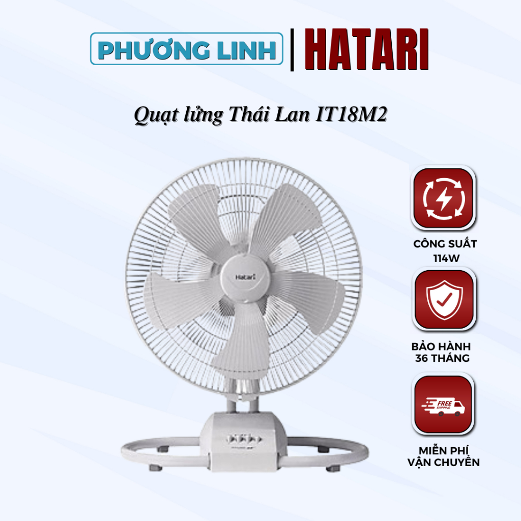 Quạt sàn công nghiệp Hatari IT18M2 - Thái Lan- Hàng chính hãng - Bảo ...