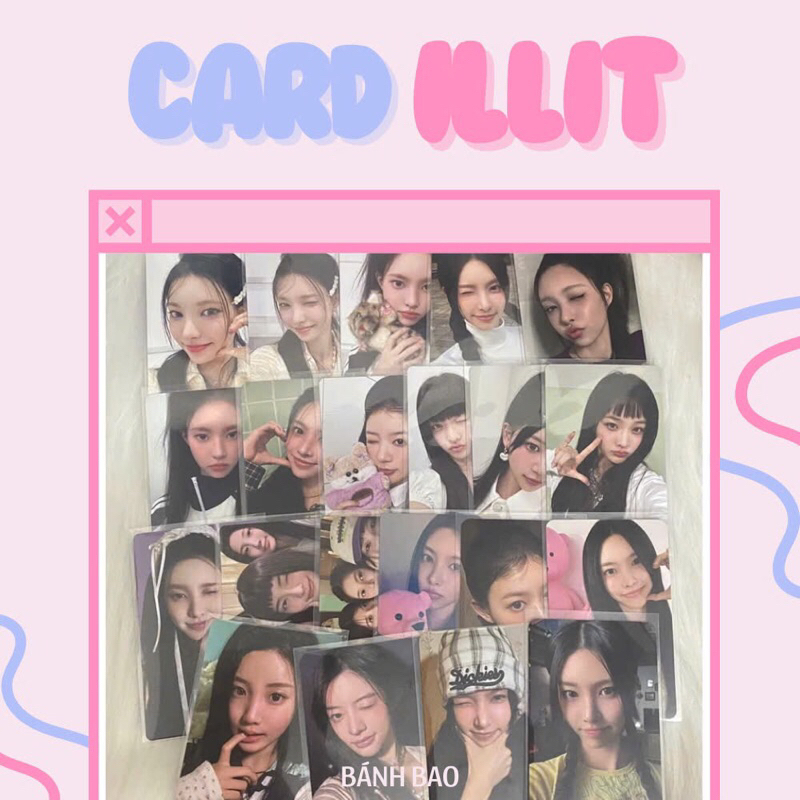 Card ILLIT chính hãng official 100% | Shopee Việt Nam
