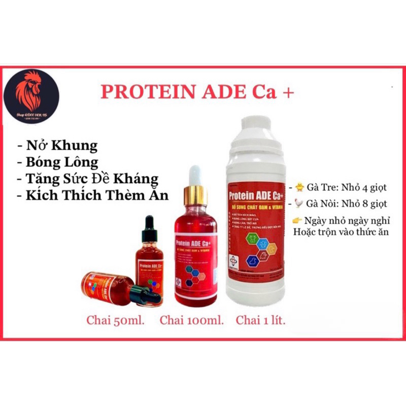𝐏𝐑𝐎𝐓𝐄𝐈𝐍 𝐀𝐃𝐄 𝐂𝐚 + 𝟓𝟎-𝟏𝟎𝟎𝐦𝐥. Nở Khung, Bóng Lông, Tăng sức đề kháng ...