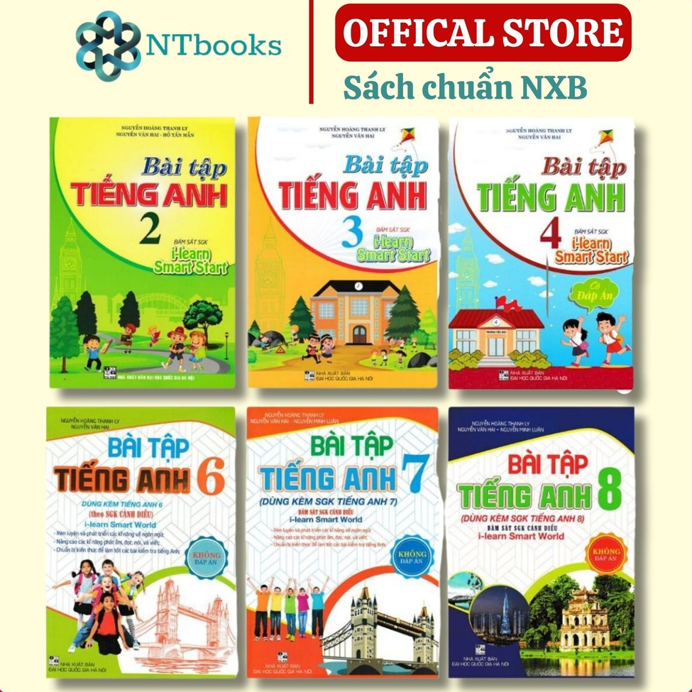 Sách Bổ Trợ - Bài Tập Tiếng Anh - Bám Sát SGK I Learn Smart Start - HA | Shopee Việt Nam