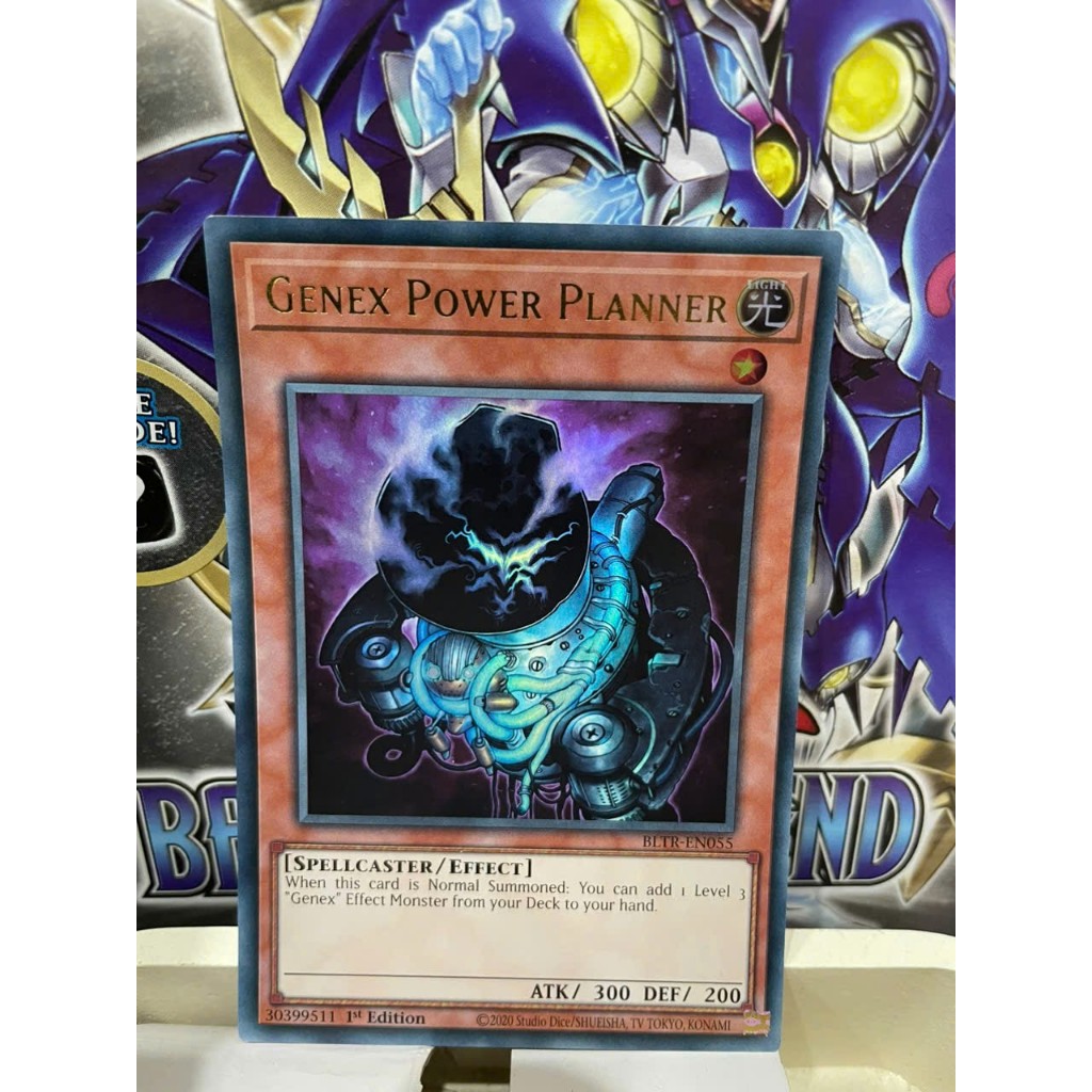 Thẻ bài Genex Power Planner - BLTR-EN055 - Ultra Rare 1st Edition | Shopee Việt Nam