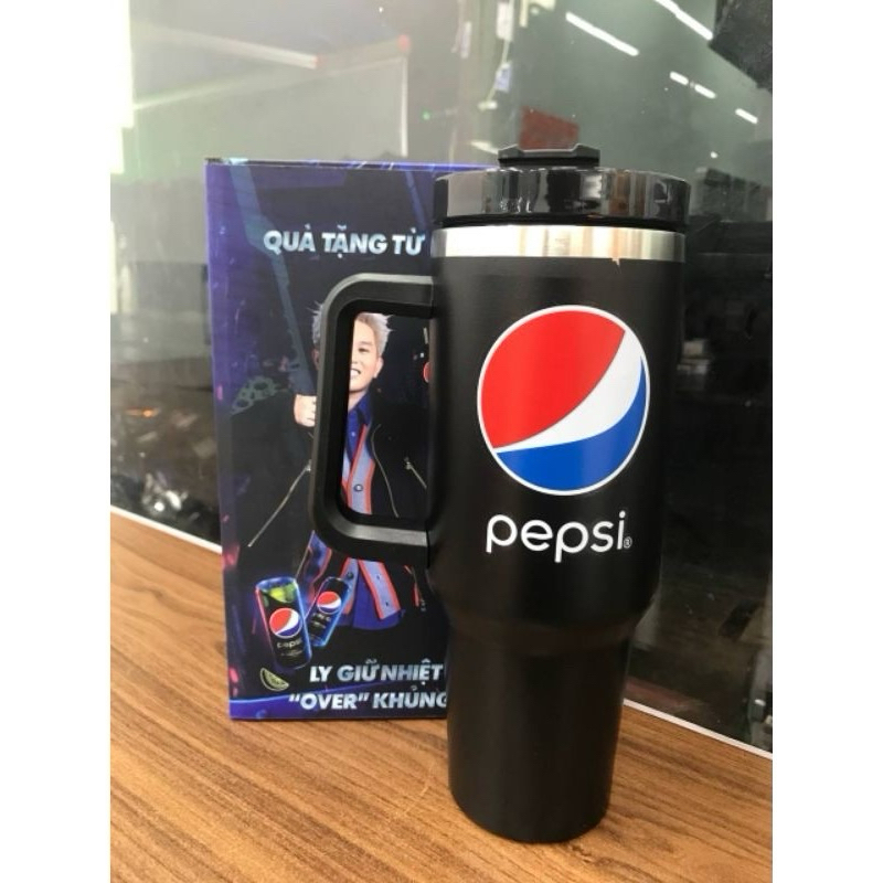 Ly Inox Giữ Nhiệt Pepsi “Over” Khủng 1.2L - Kèm Hộp & Ống Hút | Shopee ...