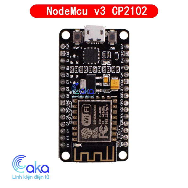 Kit RF thu phát wifi ESP8266 NodeMCU Lua CP2102 MicroUSB | Shopee Việt Nam