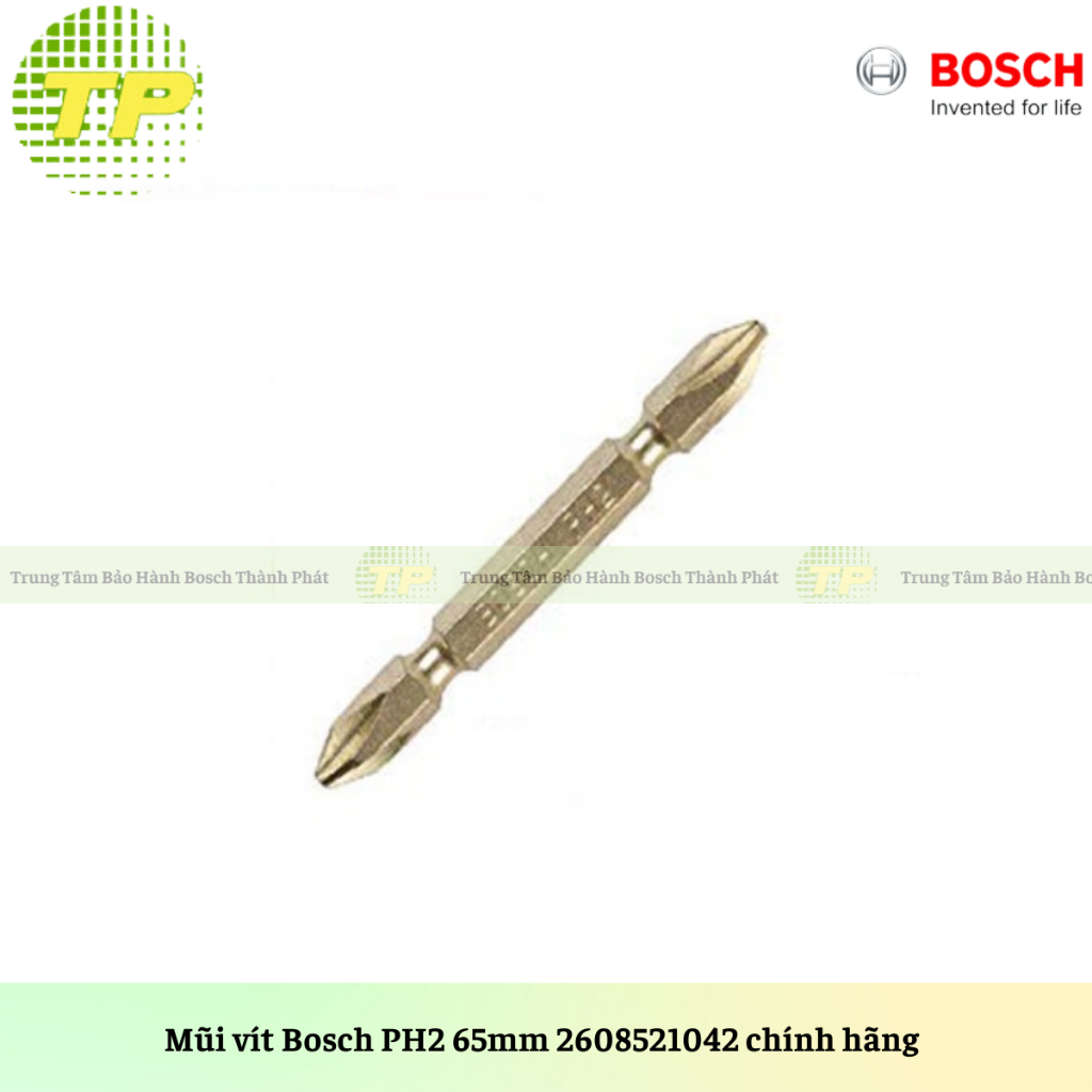 Mũi vít Bosch PH2 65mm 2608521042 chính hãng (1 mũi) | Shopee Việt Nam