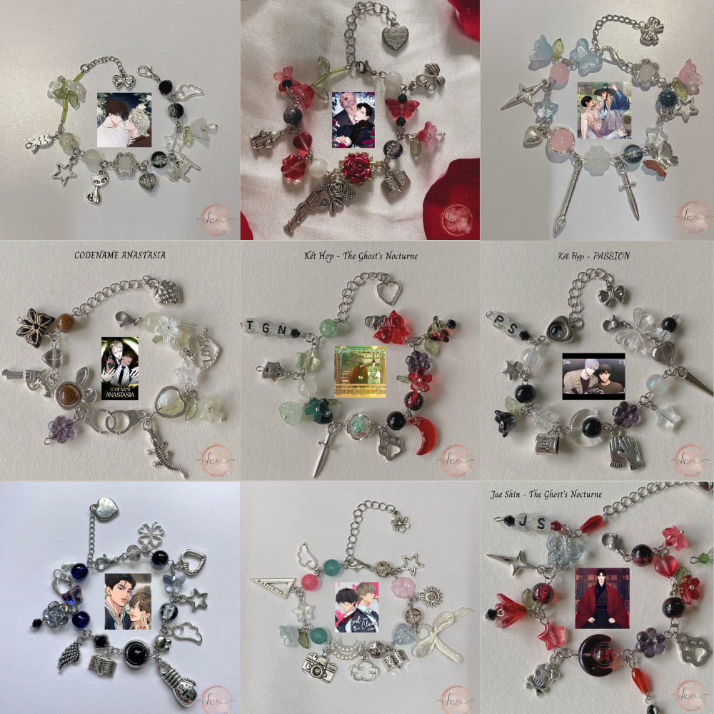 Vòng đeo tay, vòng tay Y2K nhân vật BL Manhwa xinh iu. | Shopee Việt Nam